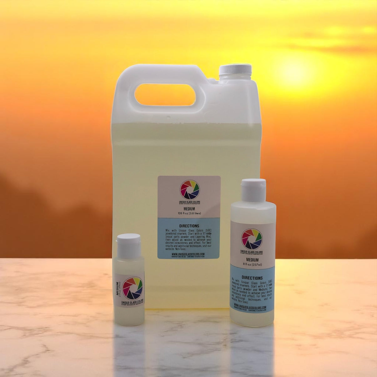 Medium – Unique Glass Colors